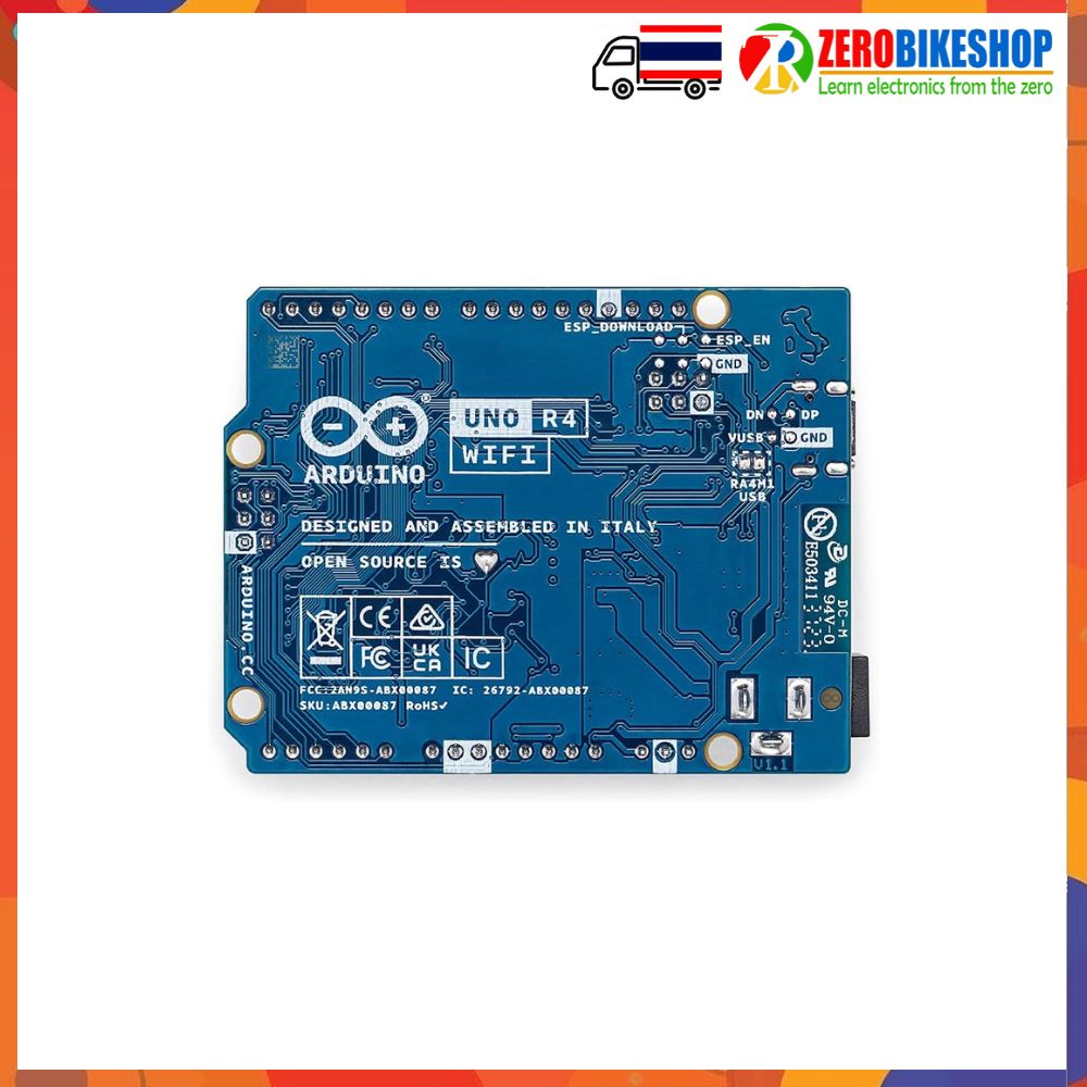 Arduino UNO R4 WiFi - บอร์ดไมโครคอนโทรลเลอร์ 32-bit พร้อม Wi-Fi, Bluetooth และจอ LED Matrix by ...